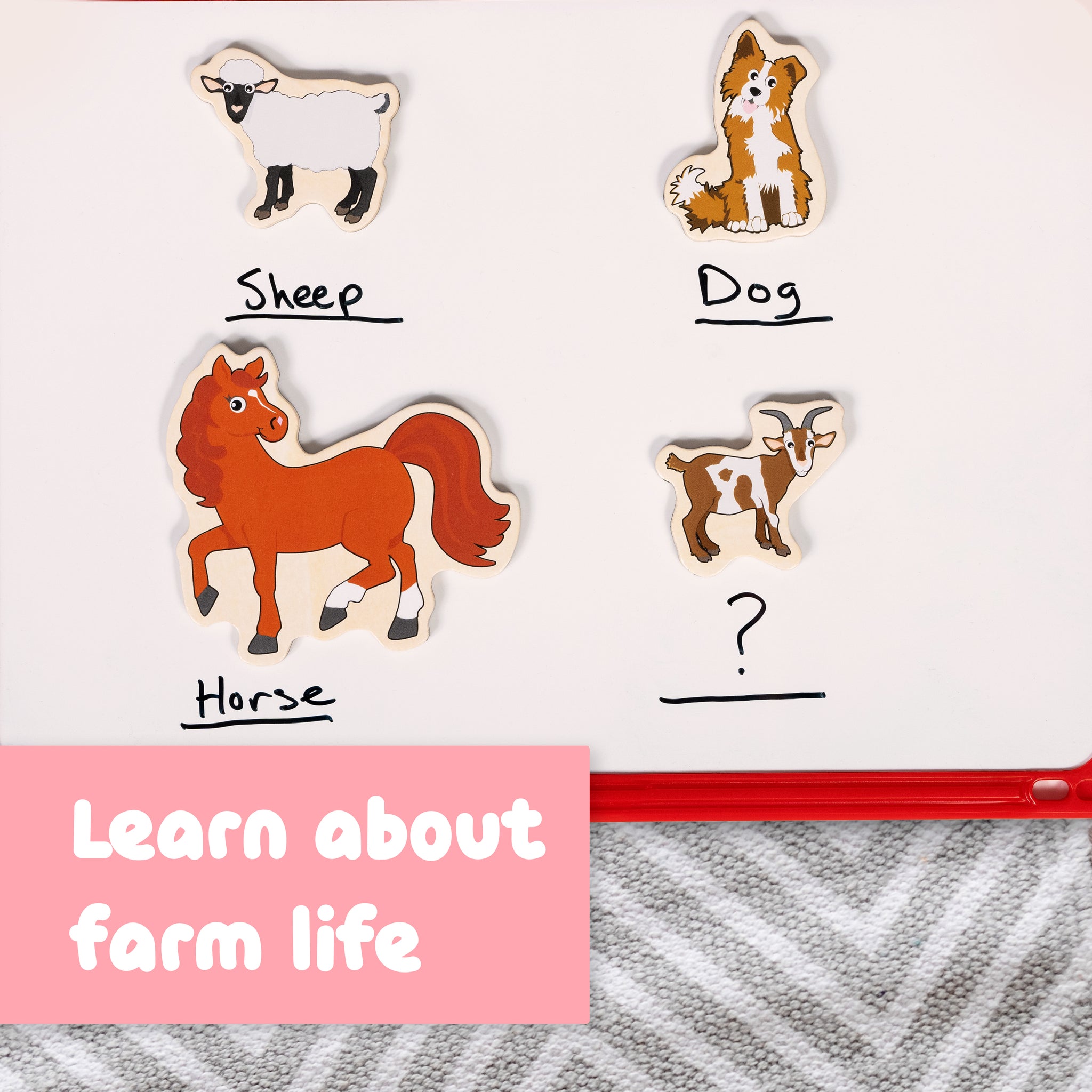 Wooden Magnets - Farm – Spark & Wow